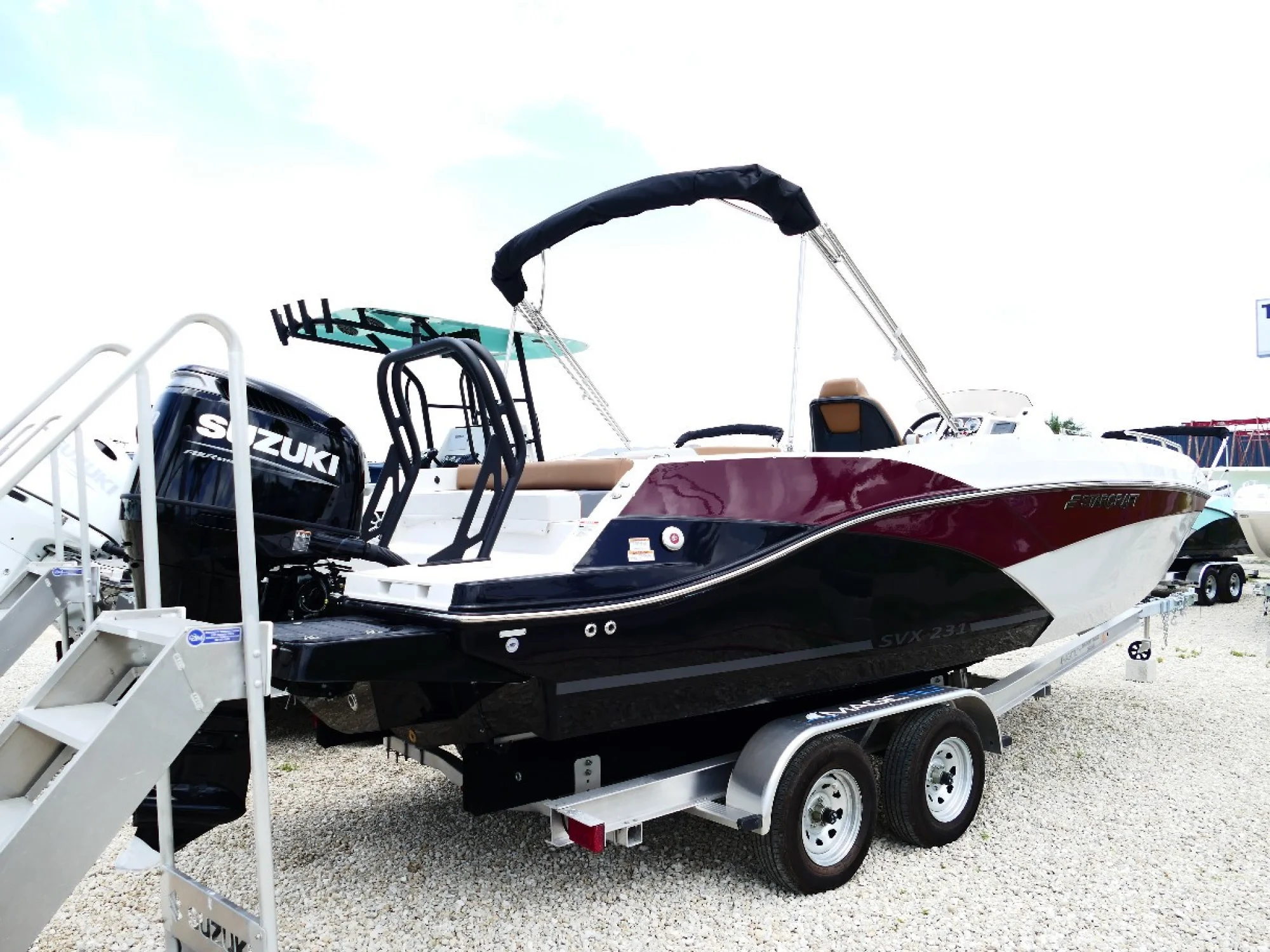 2026 Starcraft SVX 231 OB Deck Boat 61F